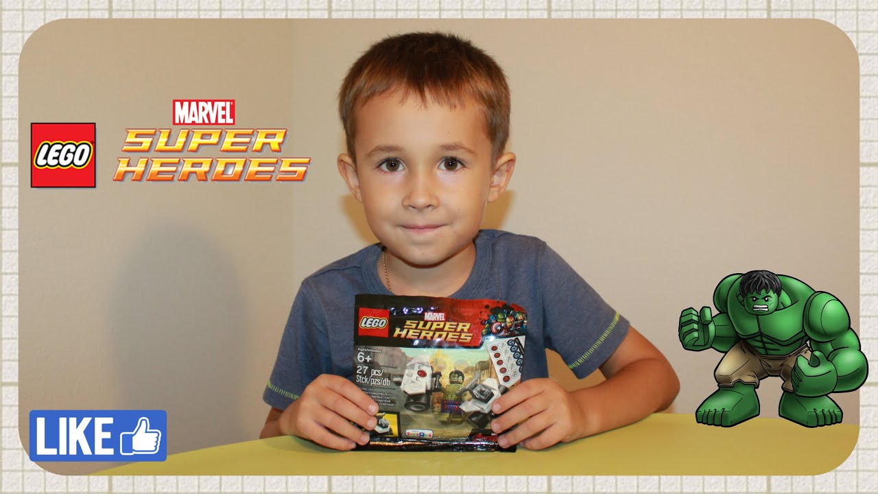 Lego Marvel The Hulk Polybag 5003084 Opening & Review | Набор лего ...