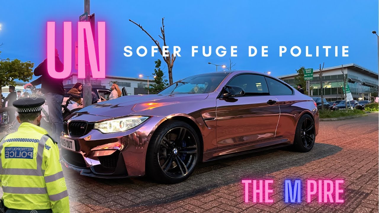 UN SOFER FUGE DE POLITIE *CAR MEET* - YouTube