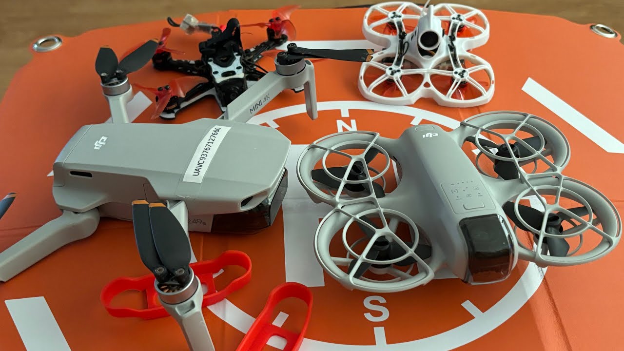 Neo vs tiny hawk 2,tiny hawk 3, 4K mini unboxing and comparing size ...