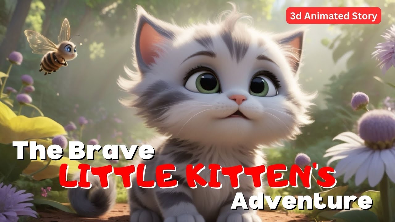 The Brave Little Kitten's Adventure: A Heartwarming Tale # ...
