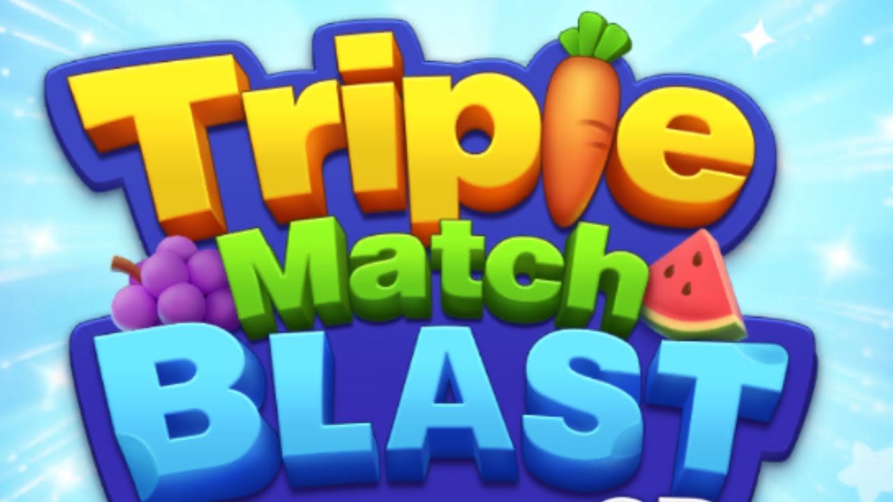 Triple Match Blast 3D Gameplay Android Mobile - YouTube
