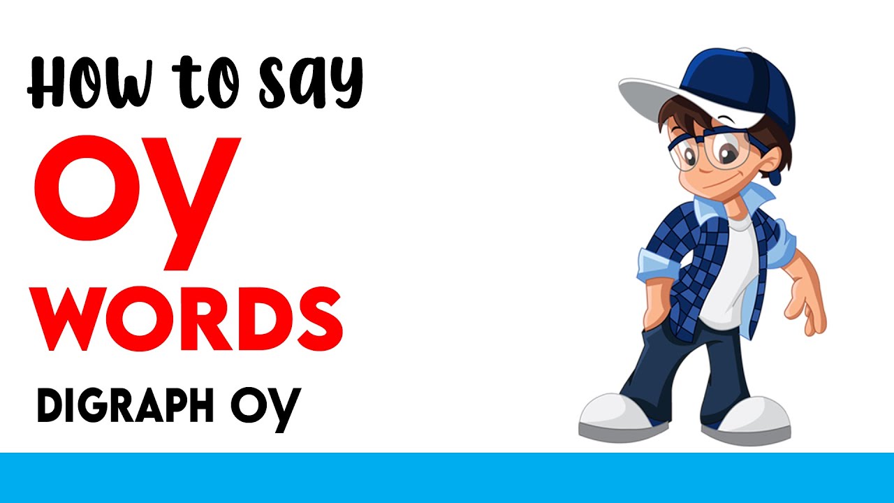 'oy' words | sound of oy letter Combination | oy digraph - YouTube