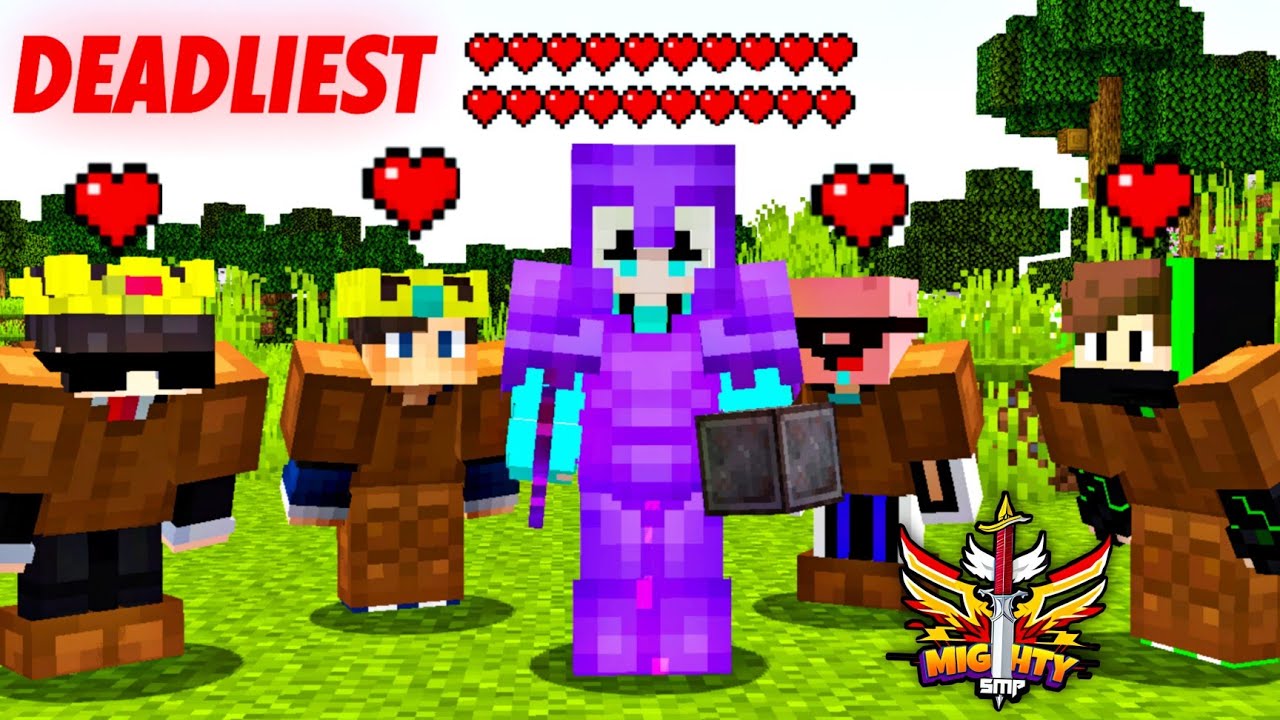 😈How I Became The Strongest Player in this Lifesteal SMP ? MIGHTY SMP ...