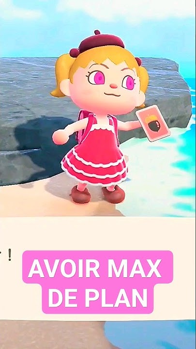 TUTO AVOIR un MAX de PLAN dans Animal Crossing New horizon #acnh #acnhupdate #shorts - YouTube