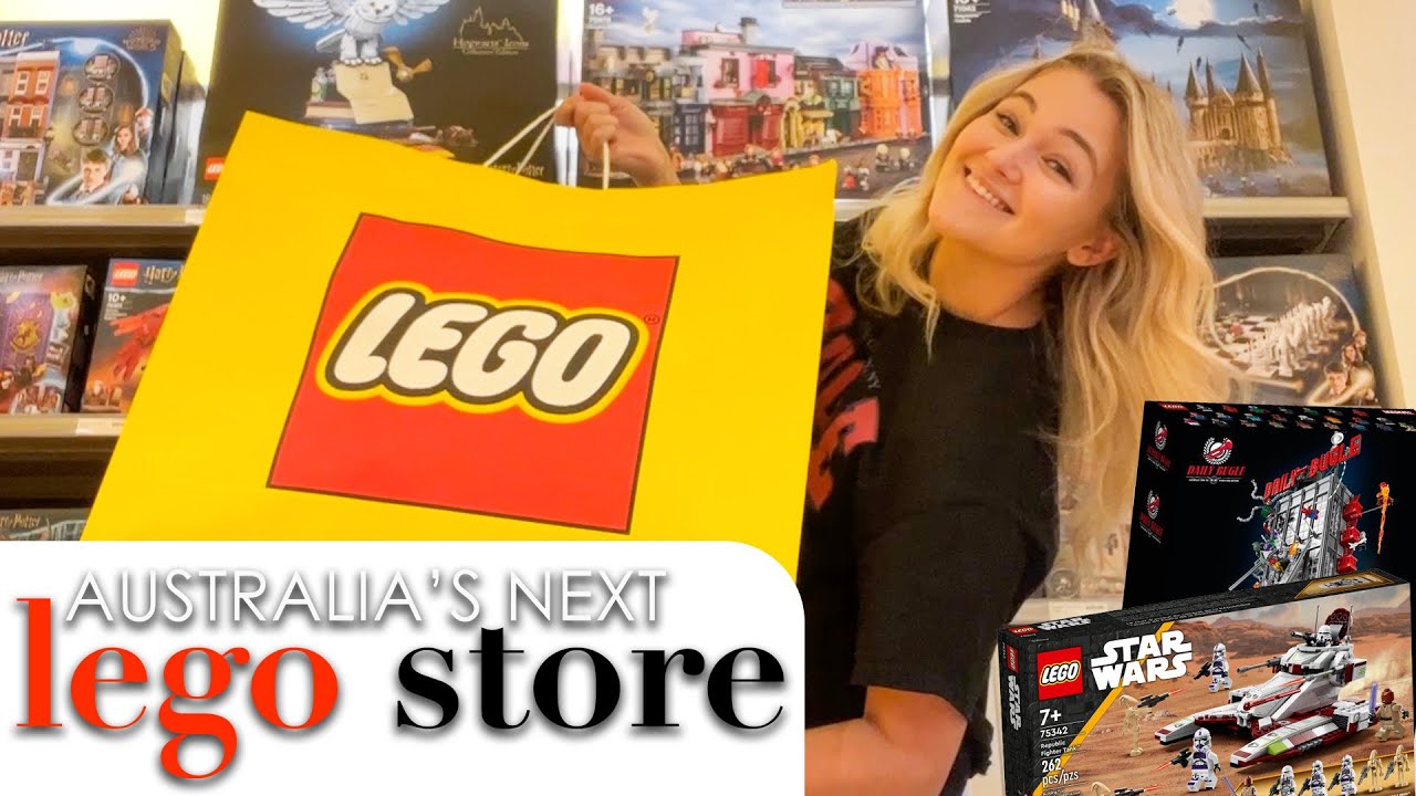I Went To Australia's Newest LEGO Store | Tour/Haul | Brick Finds & Flips