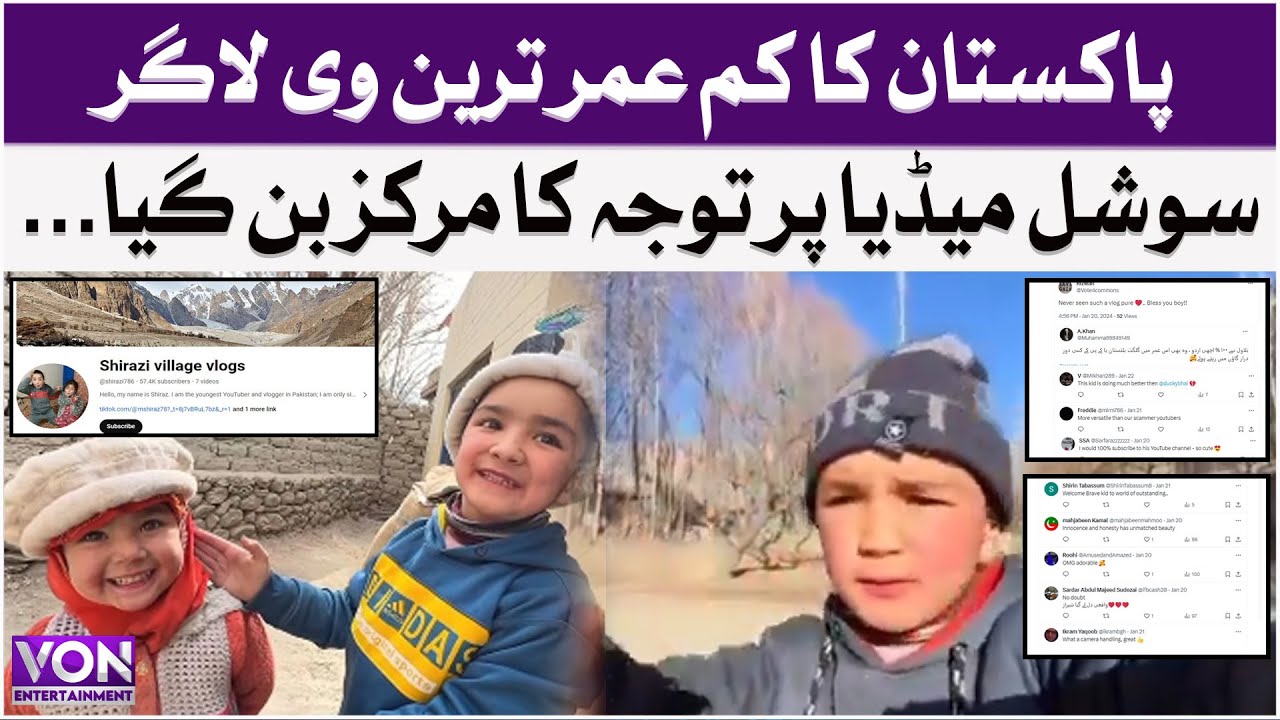 Young Vlogger From Siachen, Muhammad Shiraz, Became The Center Of ...