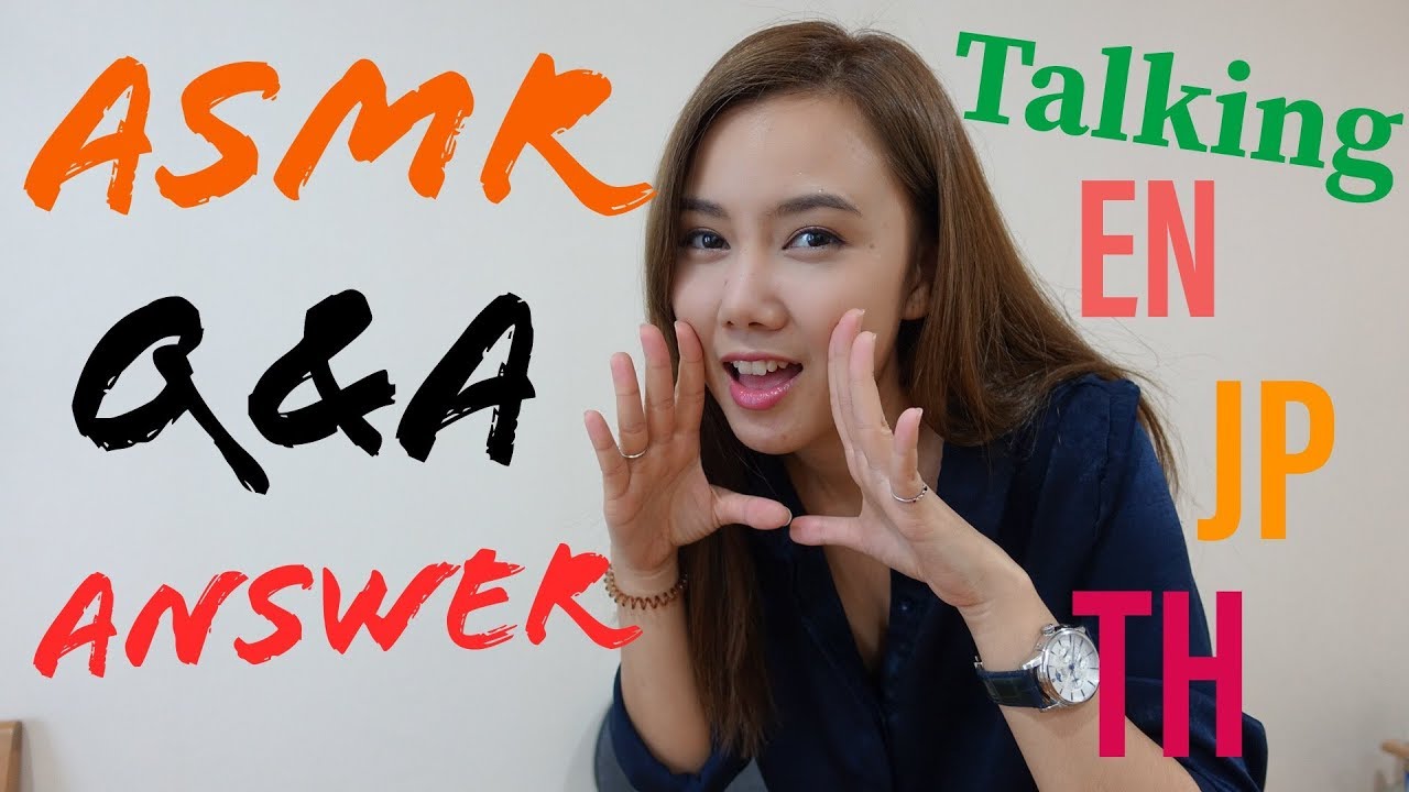 ASMR Talking - Answer Q/A #1 - YouTube