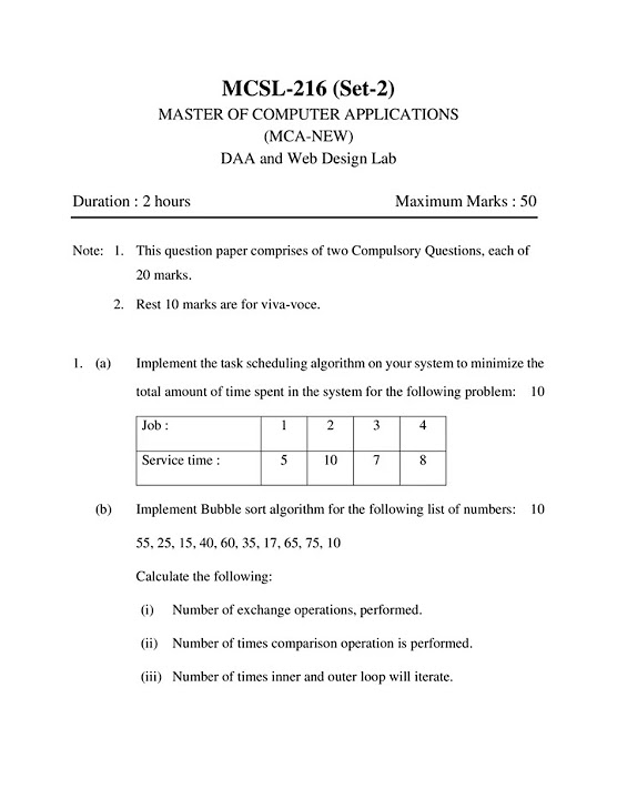 MCSL - 216 ( Set 2 ) June 2023 Question Paper - YouTube
