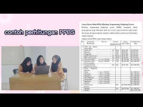Perhitungan menggunakan Planning programming budgeting system (ppbs ...