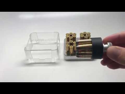 MakerShot .38 Special / .357 Magnum Loader Block with Lid - YouTube