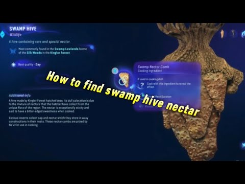 How to find swamp hive nectar in Avatar Frontiers of Pandora - YouTube