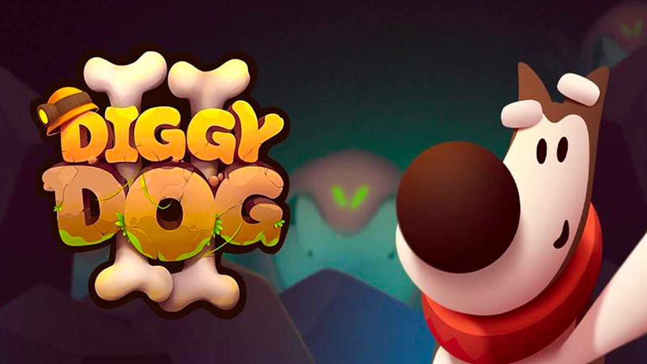 СМЕШНАЯ СОБАКА АРХЕОЛОГ и Даник - Diggy Dog топ игра для телефона ...