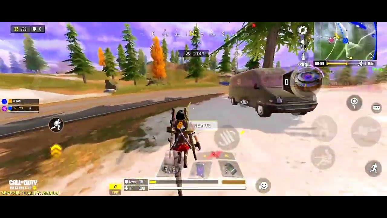 Call of duty mobile gameplay 2v2 - YouTube