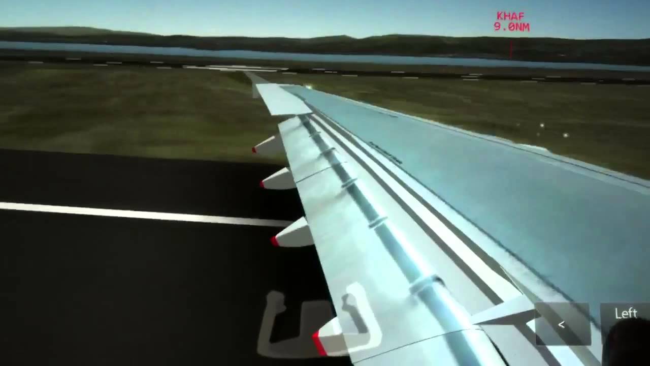 Infinite Flight iPad landing (A380) - YouTube