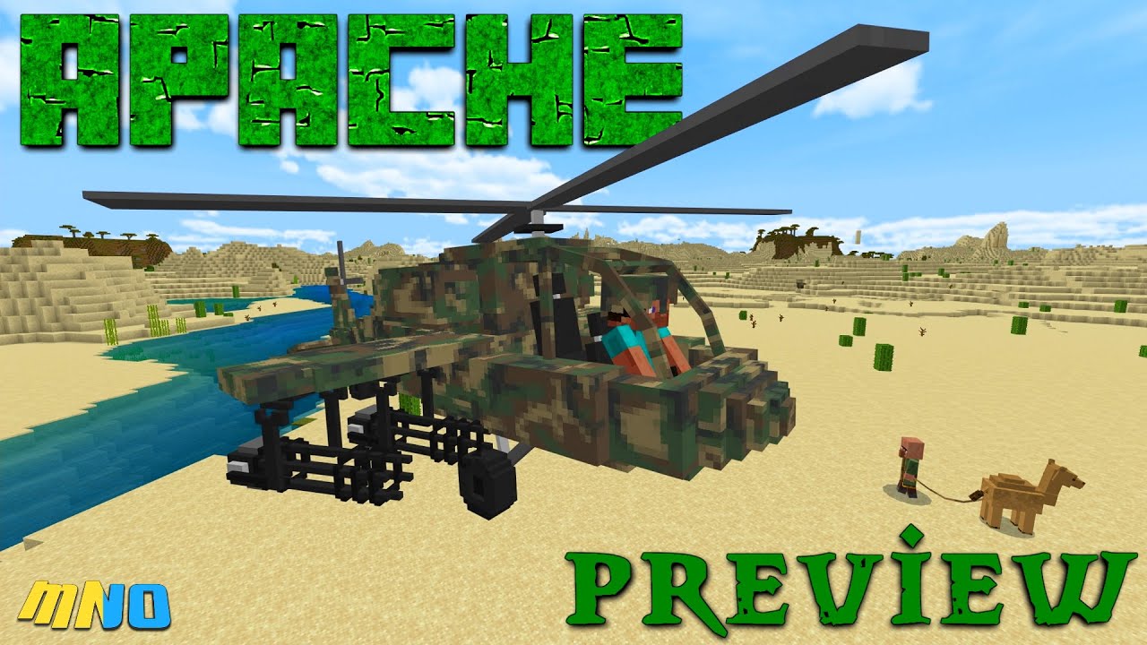 Apache Addon for Minecraft Bedrock [PREVIEW] - YouTube