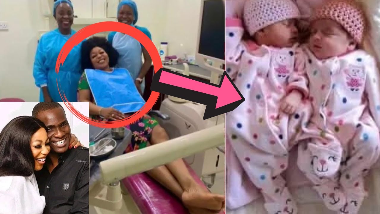 Breaking!!! Rita Dominic Welcome Set if Twins Baby Girls - YouTube