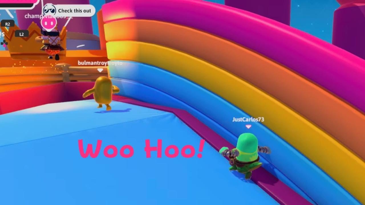 Fall Guys: A duos win with a new gamer buddy. - YouTube