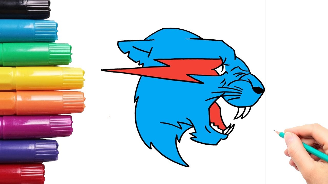 How To Draw Mr.Beast ⚡️ Step by Step Tutorial - YouTube