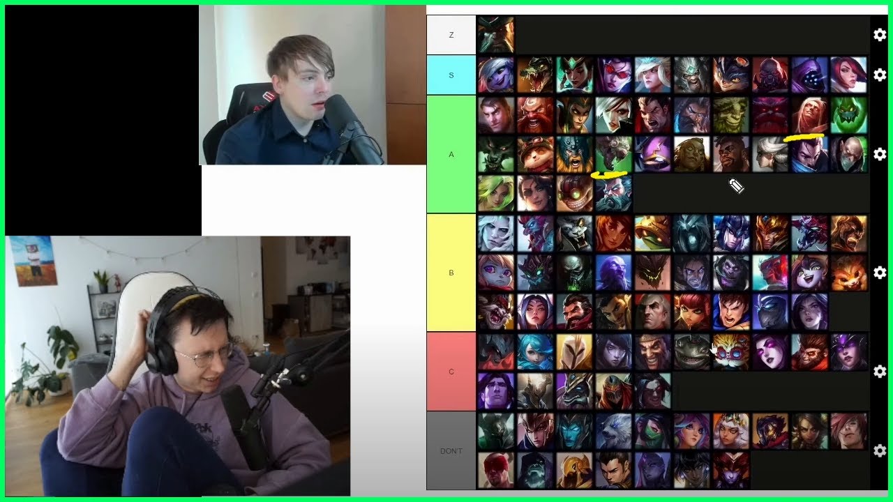 Caedrel Reacts To LS Competitive Tier List - YouTube