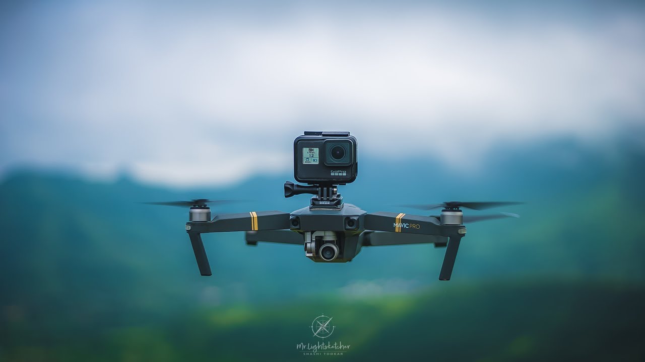 DJI Mavic Pro x GoPro Hero 7 | Sinhagad Pune - YouTube