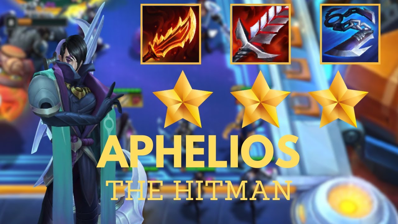 The Hitman Aphelios ⭐⭐⭐ Tft Set 9 Youtube