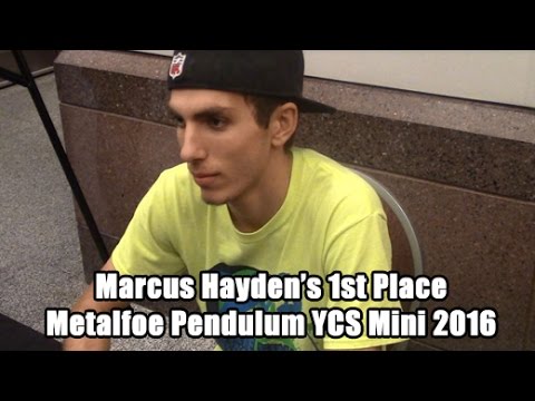 1st Place YCS Mini Marcus Hayden's Metalfoe Pendulum Deck Profile ...