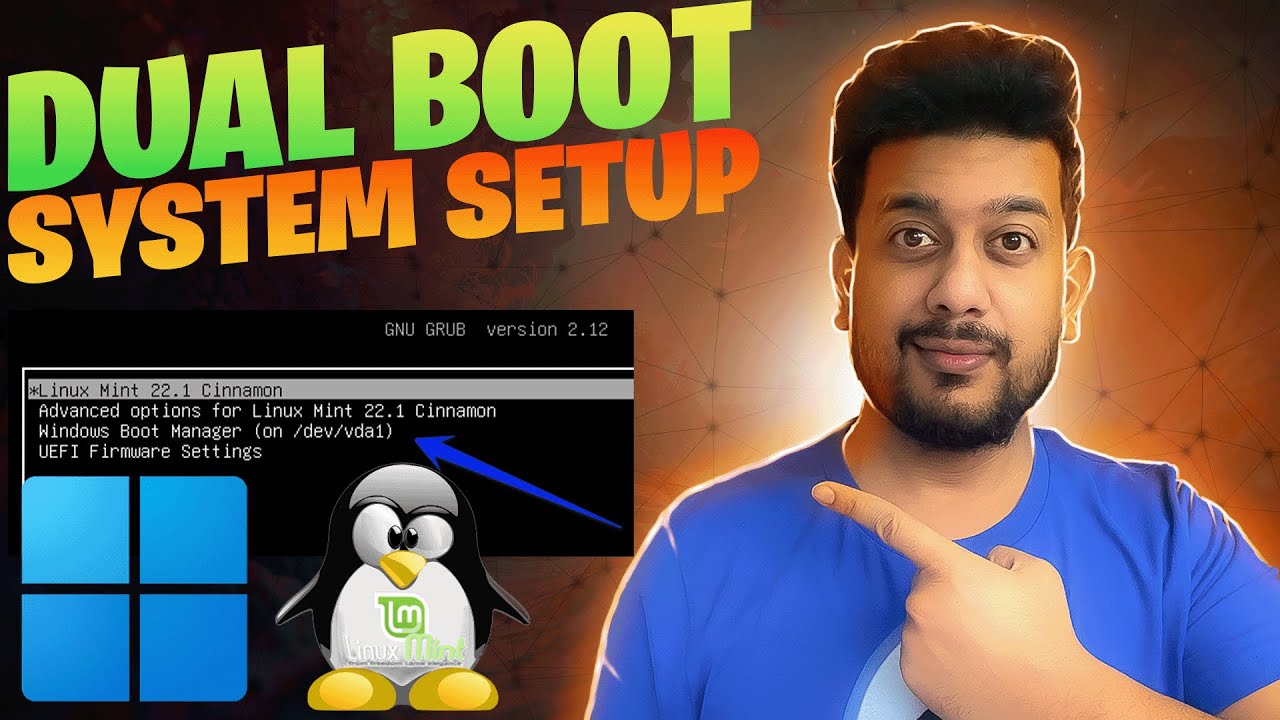 Dual Boot Setup: Windows 11 and Linux Mint on a Single Drive - YouTube