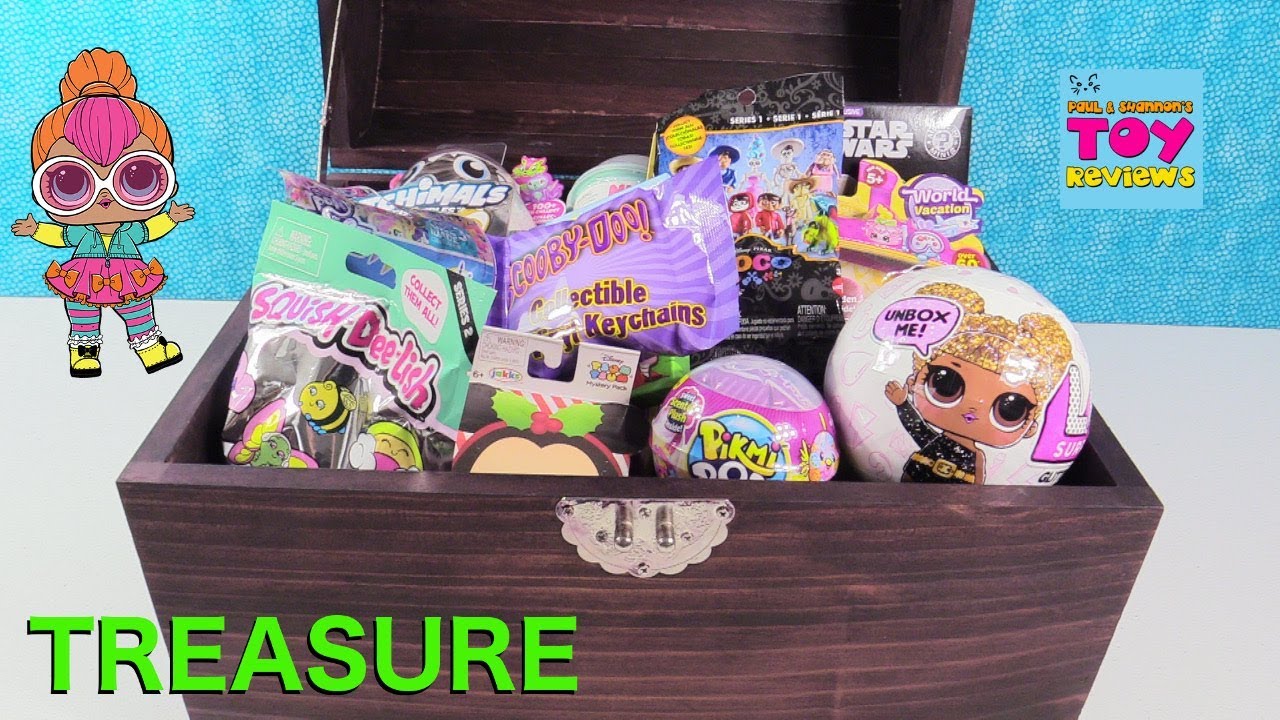 Simons Blind Bag Treasure Chest Surprise LOL Coco Disney Toys ...