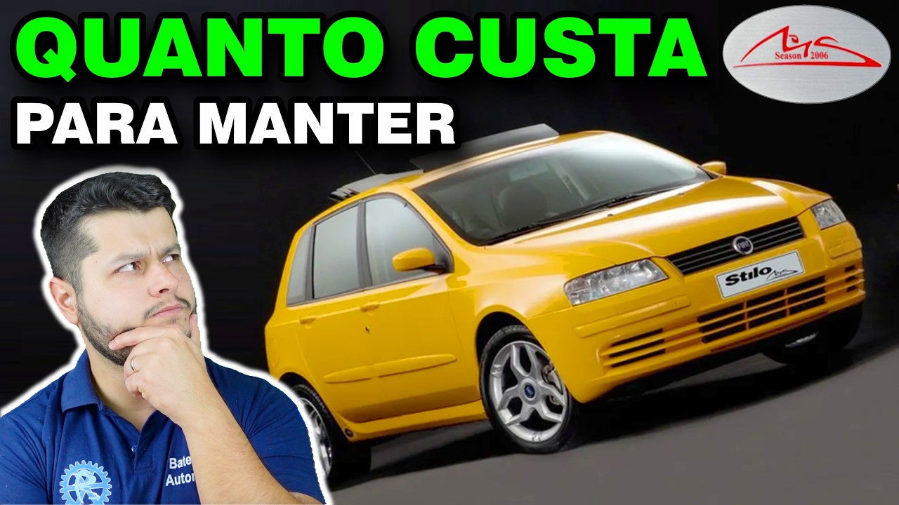 FIAT STILO MICHAEL SCHUMACHER 1.8 16v | QUANTO CUSTA para manter - YouTube