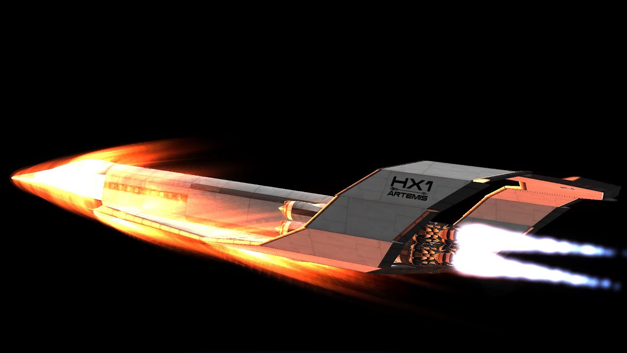 HX-1 Artemis Circular Wing Hypersonic Transport - Kerbal Space Program ...