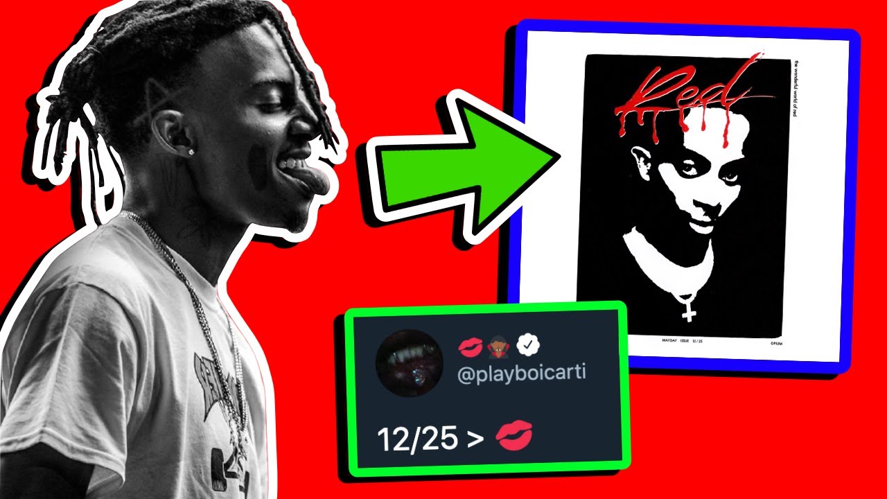 Playboi Carti Reveals Whole Lotta Red COVER ART + Confirms Release Date ...