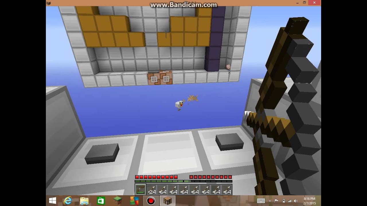 Minecraft: Working Pinball Machine - YouTube