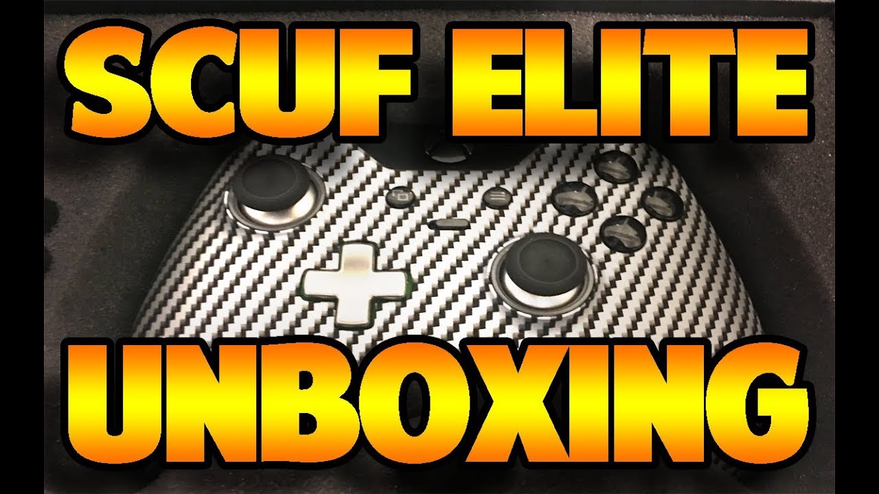 SCUF ELITE Custom Controller Unboxing/Review and Gameplay - April 2018 ...