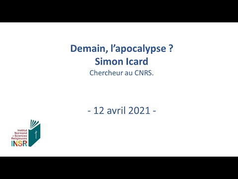 Conférence Demain l'apocalypse par Simon Icard