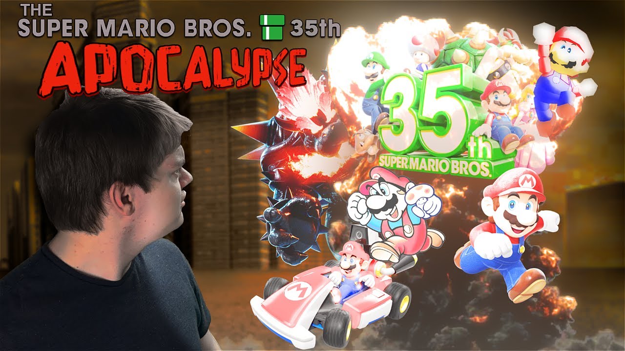 Surviving The Super Mario Bros. 35th Apocalypse - ryaltheamazing - YouTube