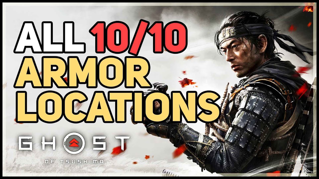 All Armor Locations Ghost of Tsushima - YouTube
