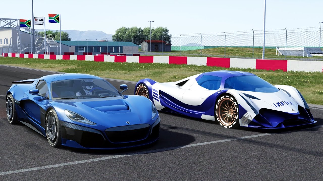 5000HP DEVEL SIXTEEN VS 2000HP RIMAC NEVERA DRAG RACE - YouTube