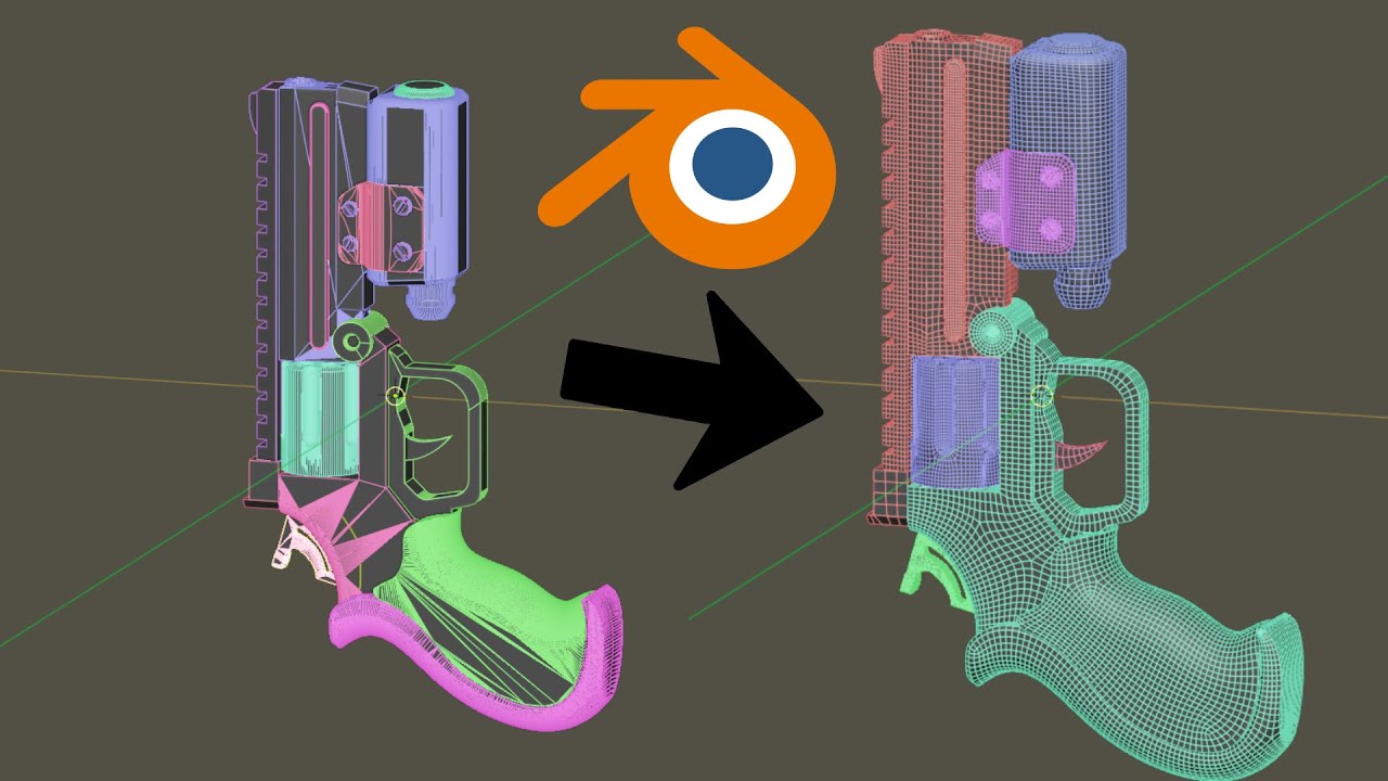 How to Get Perfect Topology for Your 3D Model in Blender – Fast & Easy ...