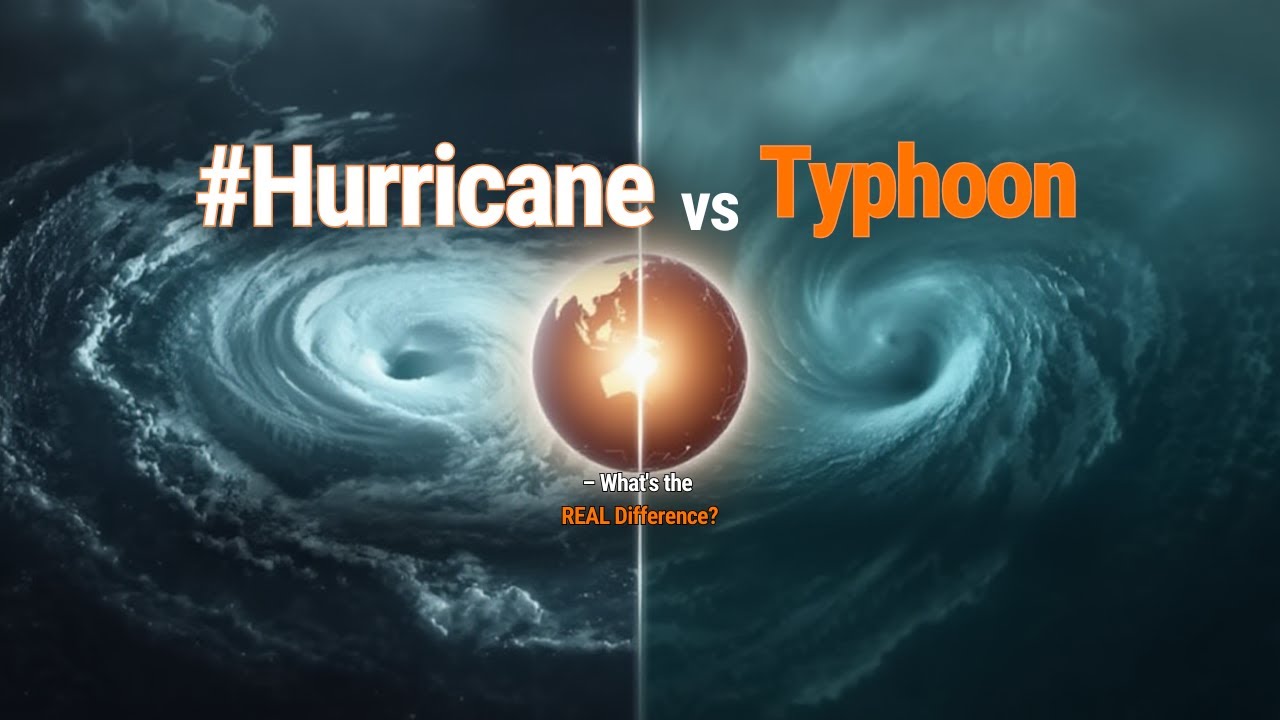 🌪️ Hurricane vs Typhoon — What’s the REAL Difference? 🌏 - YouTube