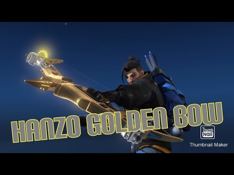 Hanzo golden gun with all skins (including league skins) 2021 - YouTube
