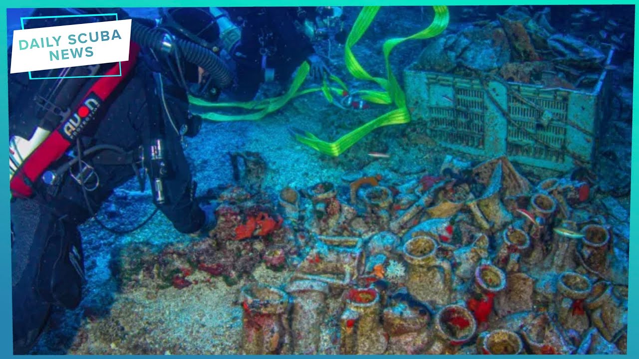 Daily Scuba News - Bones Found At Ancient Greek Shipwreck - YouTube
