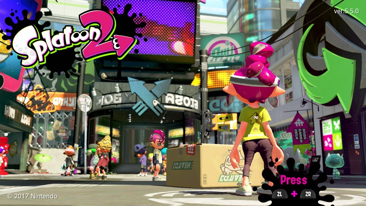 Let's Play-through Splatoon 2 Hero Mode (aka Single Player) ... Yes, in ...