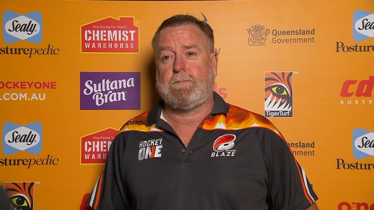 Post Match Round 2 - Brisbane Blaze Men's Head Coach Darren Fowler ...