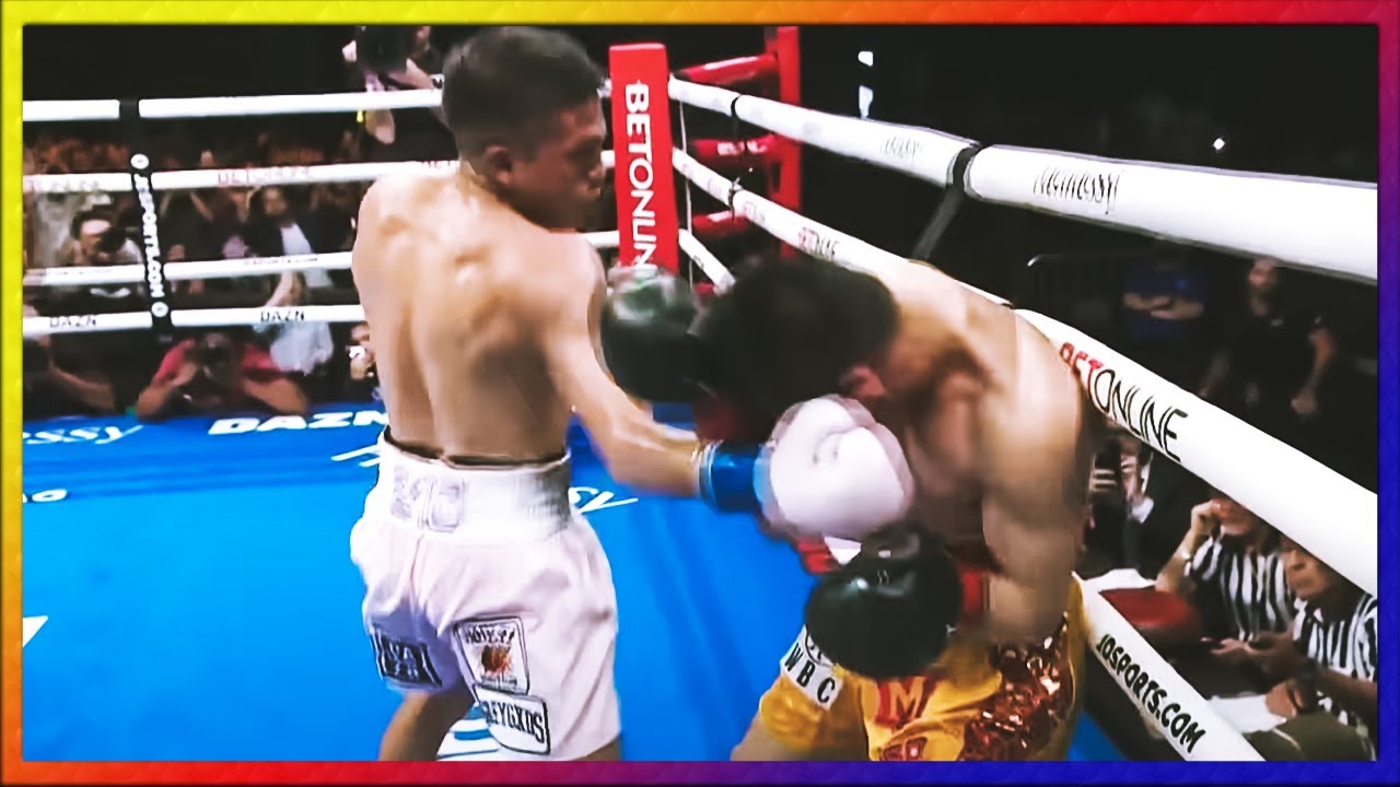 CRAZY BRAWL!!! Jesse Rodriguez (USA) vs Srisaket Sor Rungvisai ...