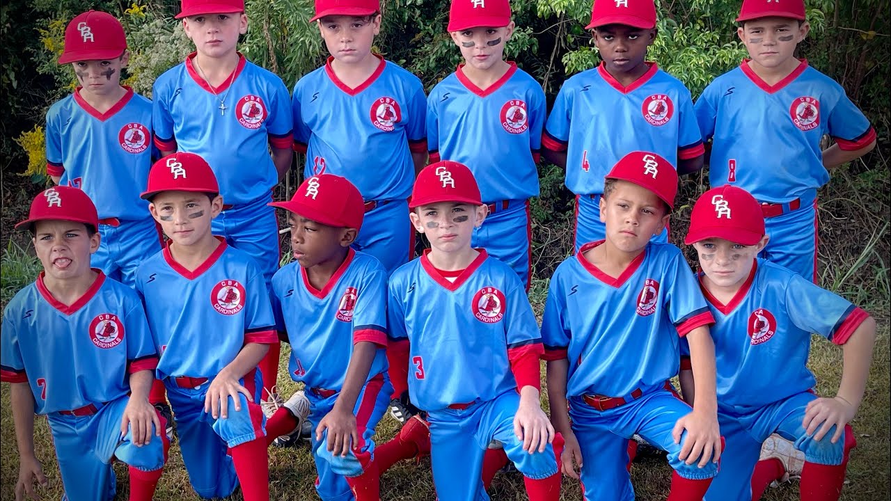 CBA CARDINALS BLUE 8U LEGENDS IN THE MAKING - YouTube