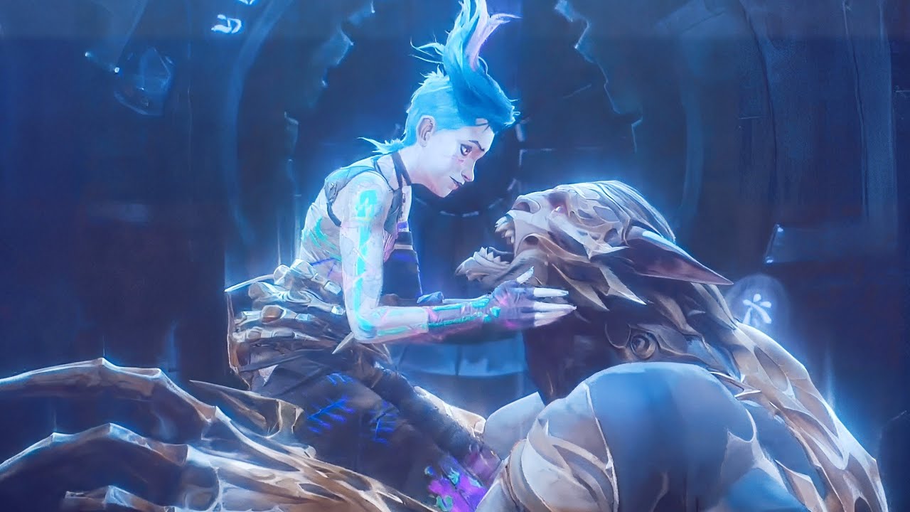 Jinx Blows Herself Up With Vander ~ Arcane S2 Ep 9 - YouTube