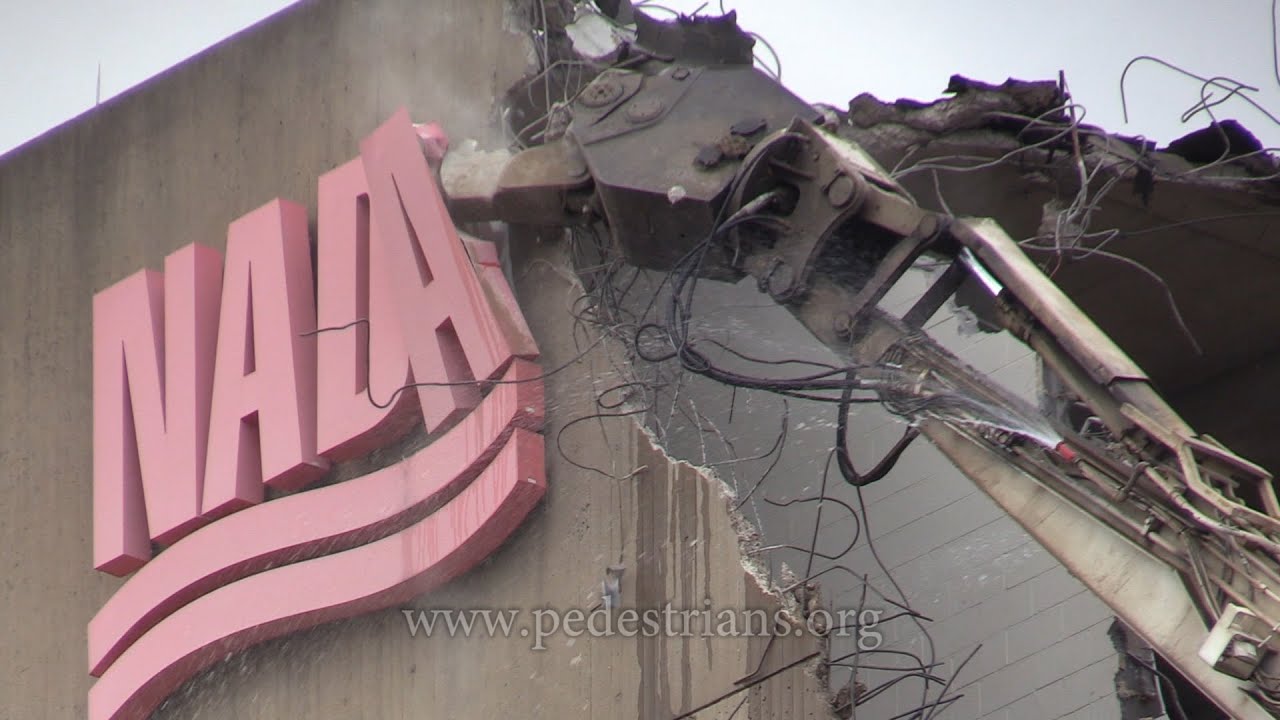 NADA Office Building Demolition (Part 11) - YouTube