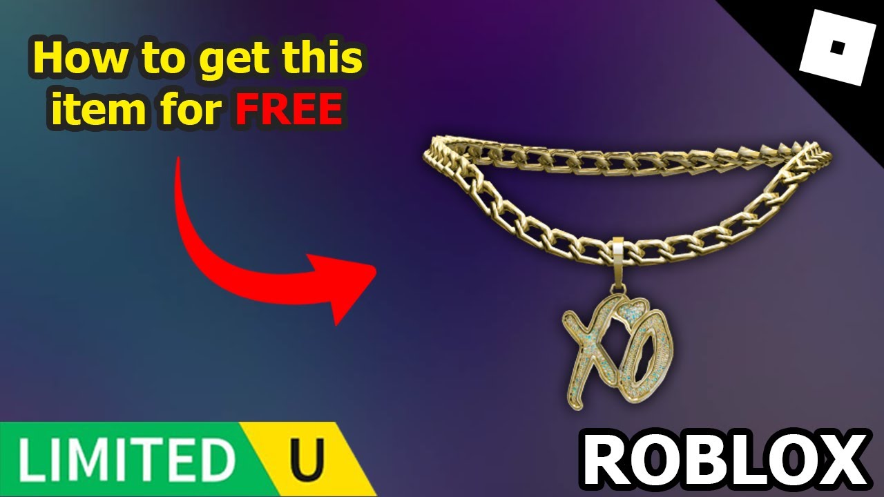 FREE UGC LIMITED - HOW TO GET UGC The Weeknd Gold XO Chain in The ...