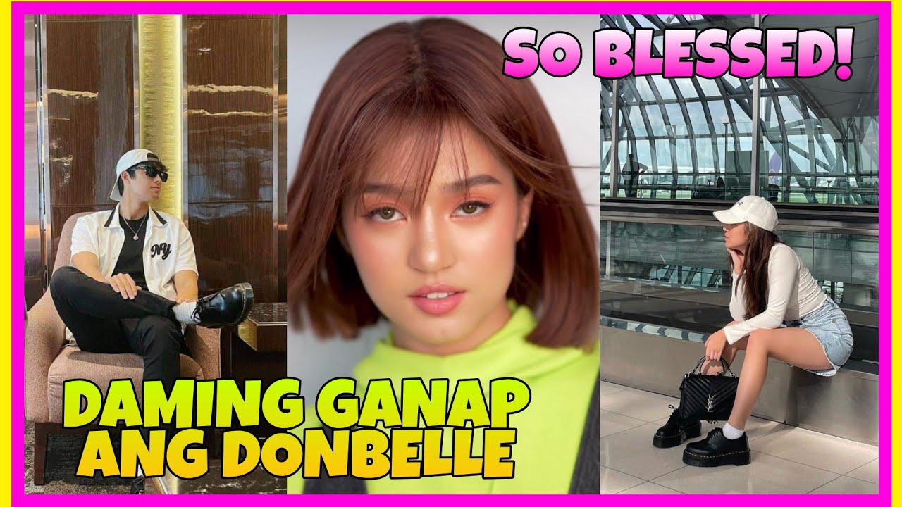 DONBELLE LATEST UPDATE! SOBRANG NAKAKA PROUD DAMING BLESSINGS 🖤 ️ - YouTube