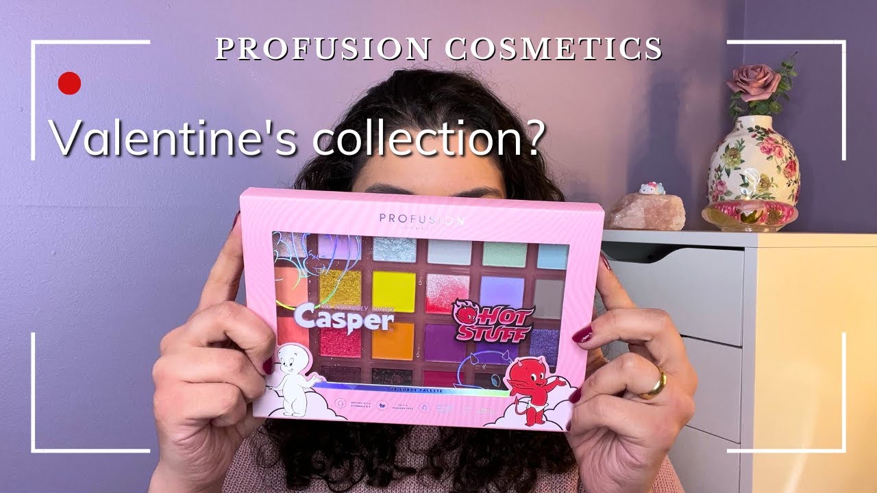 Profusion Cosmetics' Casper x Hot Stuff Palette Review! | Valentine's ...